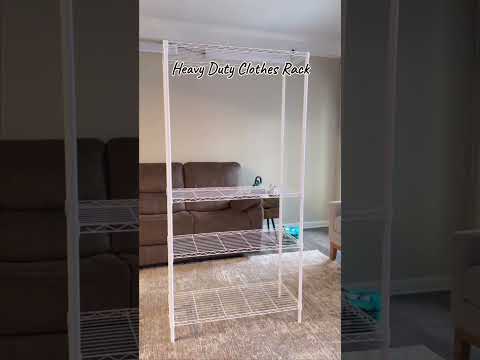 Clothes Rack upgrade ideas | Using VIPEK V1S 4-Tiers Heavy Duty Clothes Rack. closet organizations