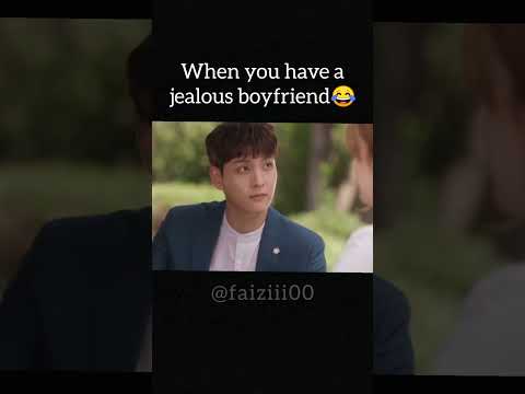 when you have a jealous boyfriend π#kdrama #koreandrama #suspiciouspartner #jichangwook #shorts