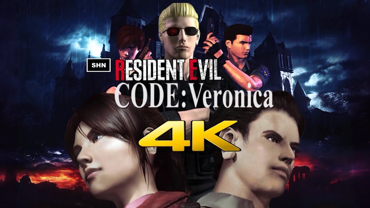 Resident Evil Code Veronica X HD Remaster 4K/60fps | Longplay Walkthrough Gameplay No Commentary