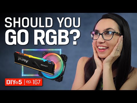 Updating Your PC Setup with RGB Lighting - DIY in 5 Ep 167