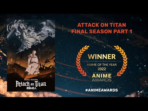 ⛩️ Attack on Titan win Award 😲😊 / CRUNCHYROLE ANIME AWARD 2023 🧧/ Best Anime sequence Award 😲 #anime