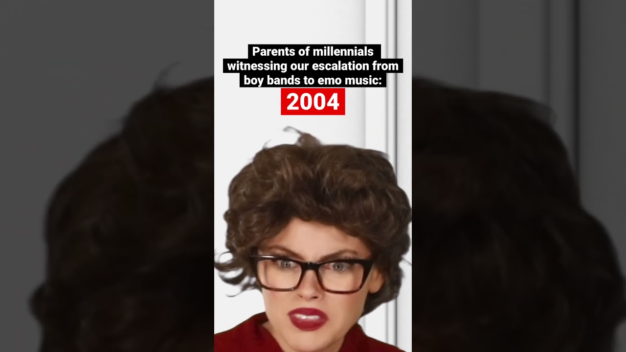 Parents of #millennials  witnessing our escalation from boy bands to emo music! #nostalgia