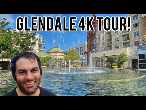 Narrated GLENDALE CALIFORNIA USA 4K Walking Tour - Downtown Brand Boulevard
