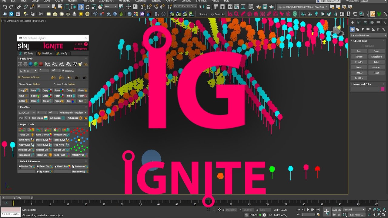 Replacing CAD blocks with 3D objects in IgNite