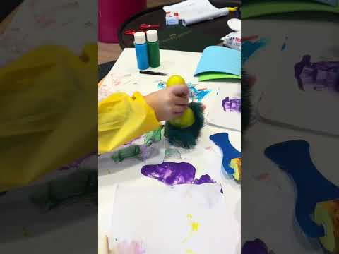 Texture Painting for Toddlers