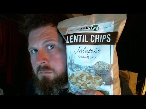 Food review: Simply 7 Lentil Chips Jalepeno flavor
