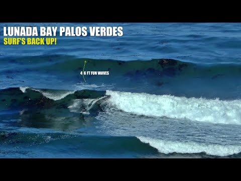 4-6ft Surf Lunada Bay Palos Verdes, CA