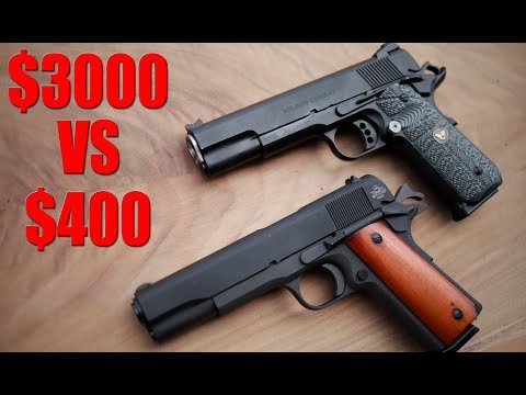 The Cheapest 1911 vs The Most Expensive 1911