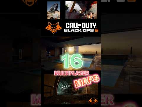 Black Ops 6: 16 NEW MAPS for MULTIPLAYER