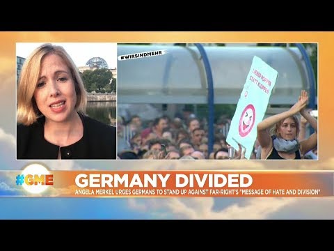 After weeks of violence, the German city of Chemnitz was noisy but peaceful last night