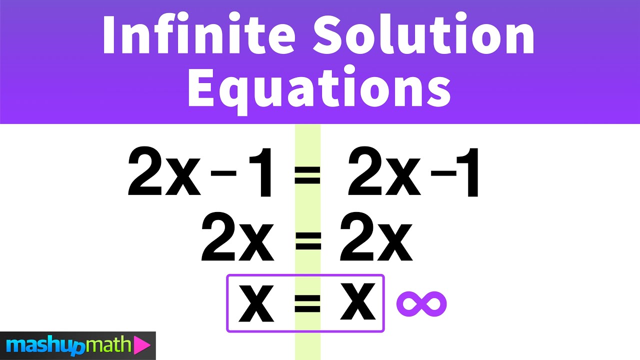 Infinite Solutions Equations Explained!