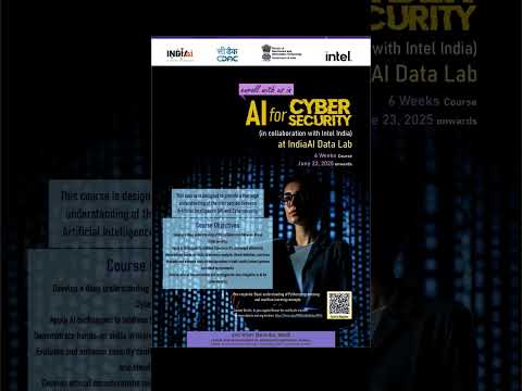 AI for Cyber Security #cdacoficial #cdac #cybersecurity #courses