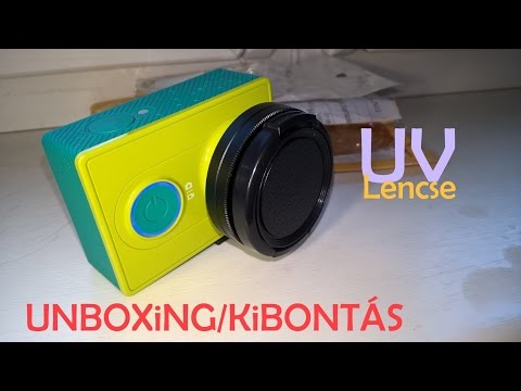 eBay Kibontás/H-UNboxing (Magyar) - Xiaomi Yi Camera UV Lencse