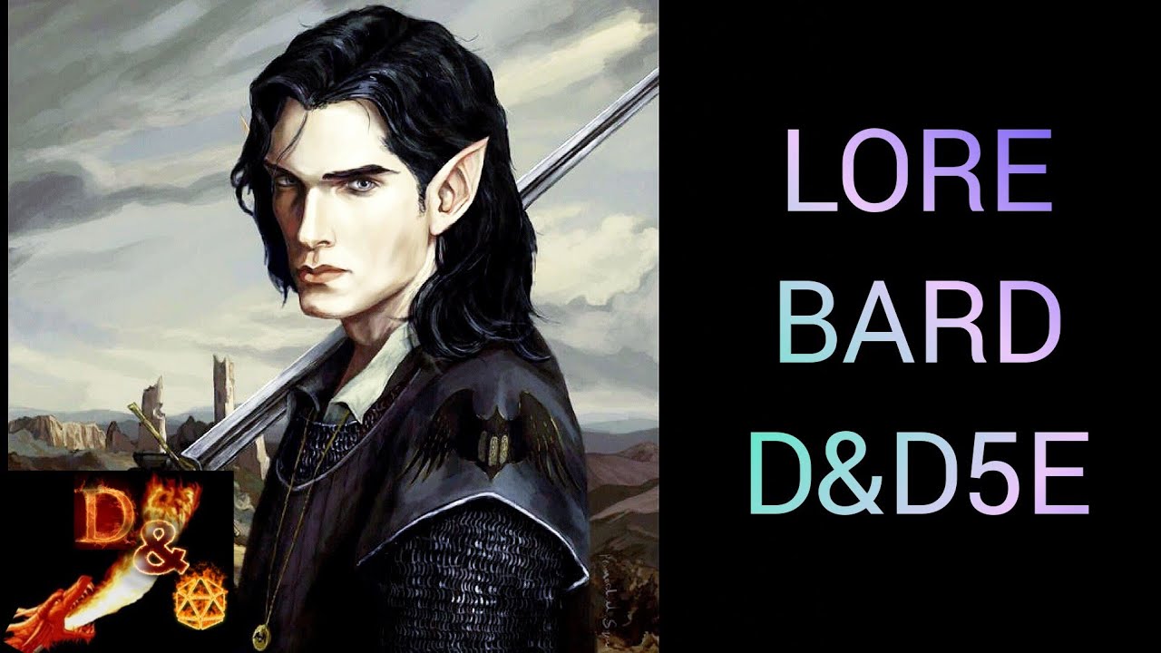 D&D LORE BARD CHARACTER SHEET