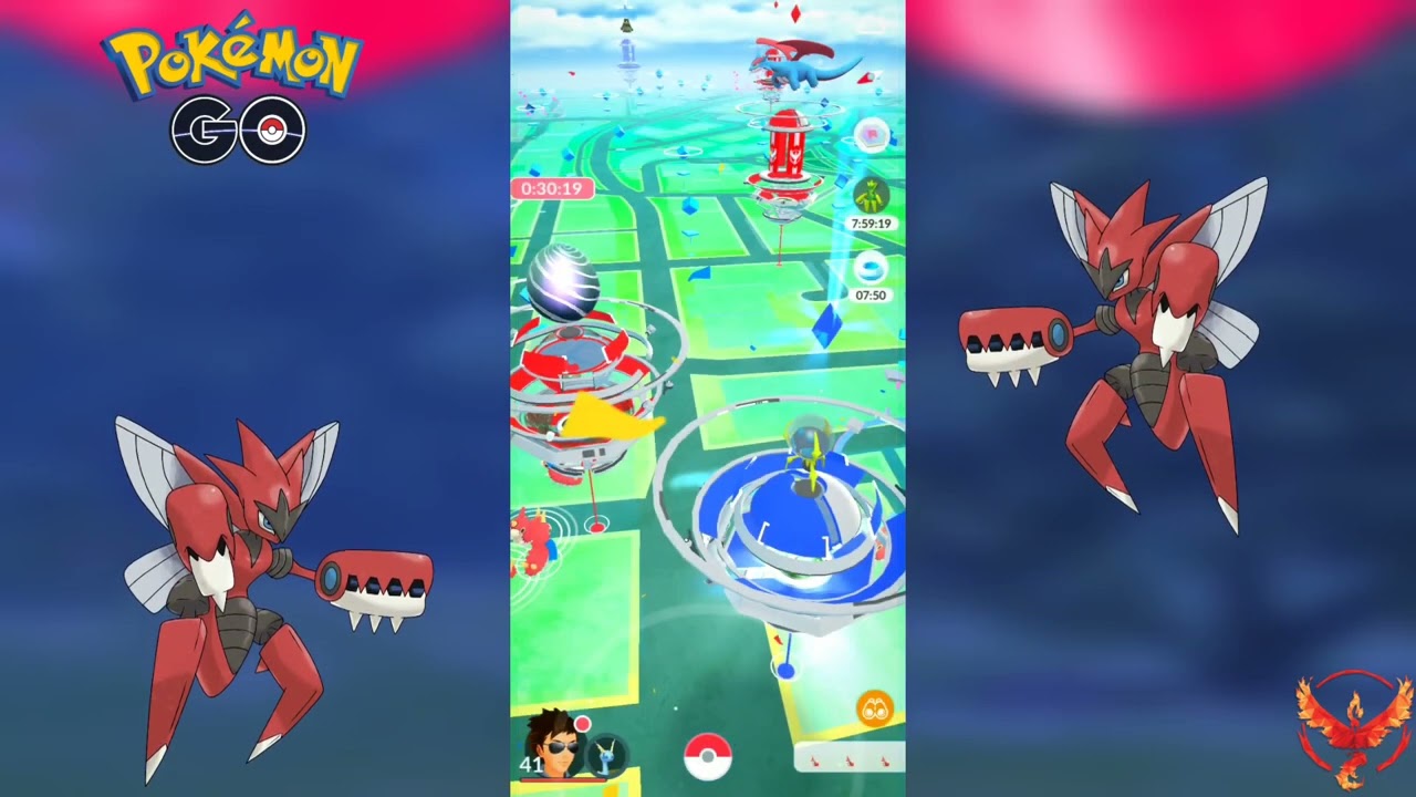 Shiny Scizor Mega Evolution | First Look | Pokemon GO ✨