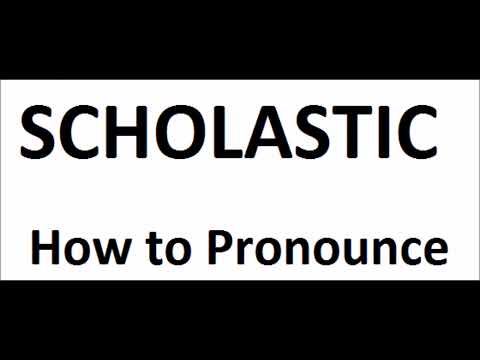 How to pronounce Scholastic||How to say Scholastic||Scholastic pronunciation||ABDictionary