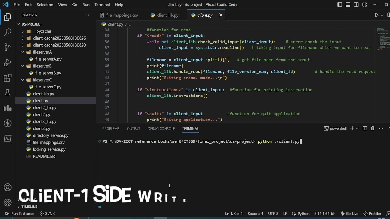 Distributed File System || IT-559