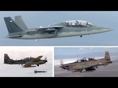 One of These Planes Will Be the Air Force's New Light Attack Aircraft
