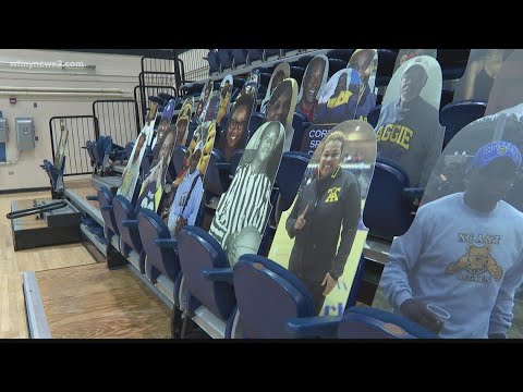 Fans make it into the stands for NC A&T games