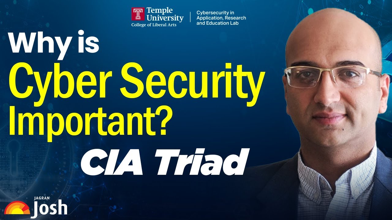 Why is Cyber Security Important? CIA Triad Why is Cyber Security Important? CIA Triad