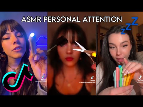 TikTok PERSONAL ATTENTION ASMR compilation | ASMR for relaxation or sleep