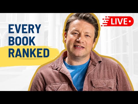 All of Jamie Oliver's books ranked LIVE