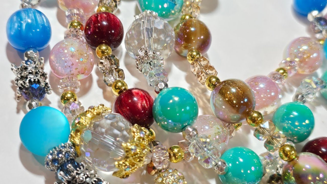 Beaded necklaces, new on Etsy!