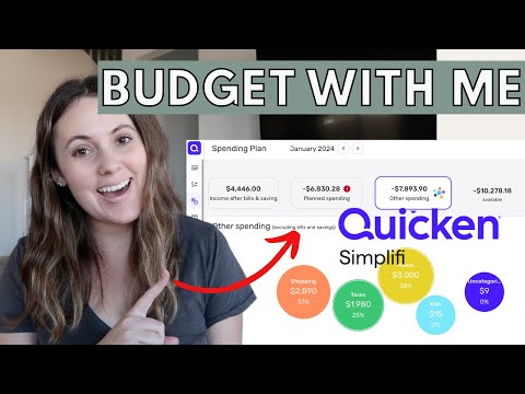 January 2024 Budget With Me In My Fave App: Quicken Simplifi