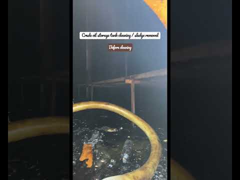 Crude oil tank cleaning / sludge removal