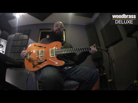 Fender Archtop Telecaster Orange Chicken Gretsch hybrid Paul | Reverb