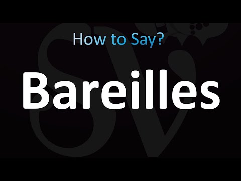 How to Pronounce Bareilles (correctly!)