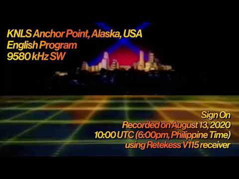 The Greater Z's DX Files: KNLS Anchor Point, Alaska - English - 9580 kHz - August 13-14, 2020