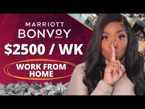 Marriott Is Hiring! | Remote Jobs For Beginners That Train You | 2025