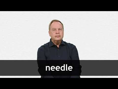 NEEDLE definition and meaning | Collins English Dictionary