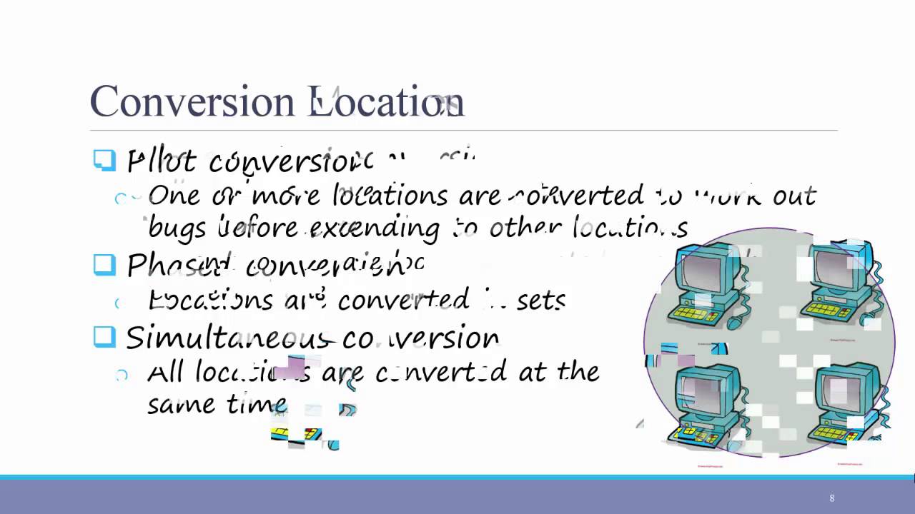 Systems Analysis & Design - Ch13 - Conversion Strategies