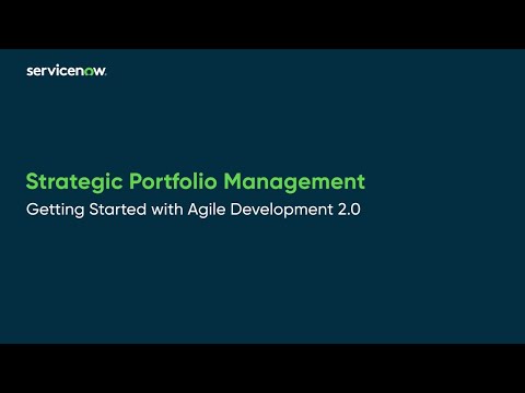 Strategic Portfolio Management | Getting started with Agile Development 2.0
