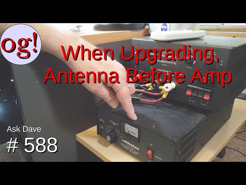 When Upgrading, Antenna Before Amp (#588)