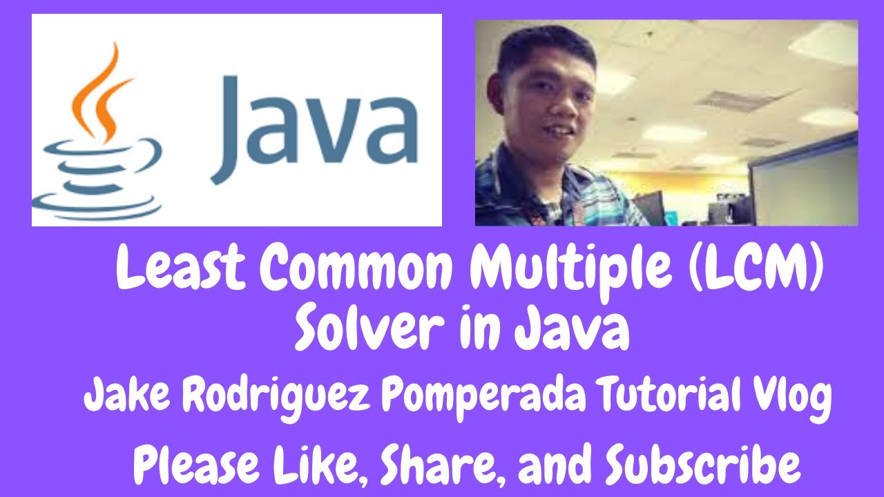 Least Common Multiple (LCM) Solver in Java