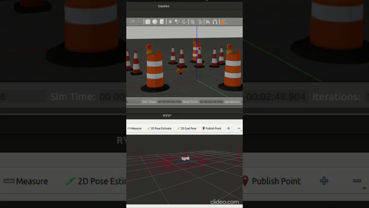 Simulating a ROS2 Mobile Robot with 3D LiDAR in Gazebo Classic #gazebo #ros #ros2 #3dlidar #robot