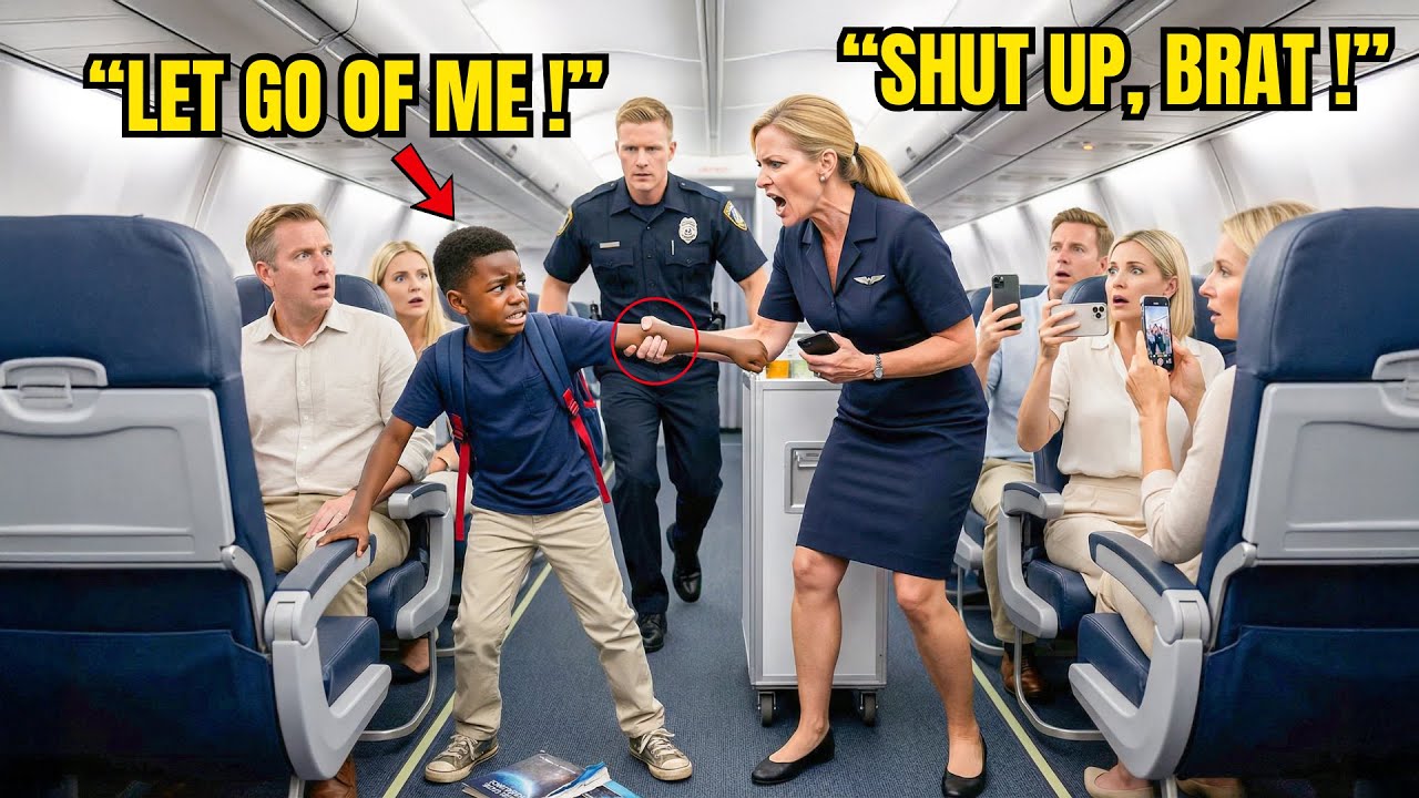 Flight Attendant Dragged Black Child Down Aisle — Seconds Later, His ...
