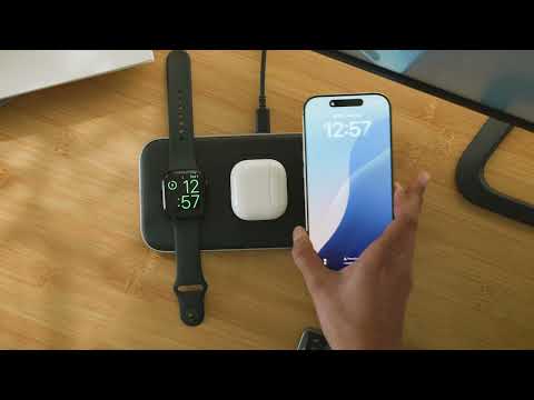 Satechi Qi2 Trio Wireless Charger - Perfect for iPhone 16, AirPods & Apple Watch!