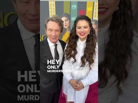 Selena Gomez and Martin Short at Hulu's "Only Murders In The Building" FYC Event. #selenagomez