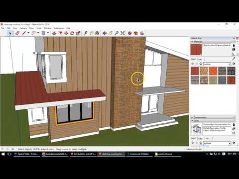 Rotating & Postion Texture for Sketchup Materials