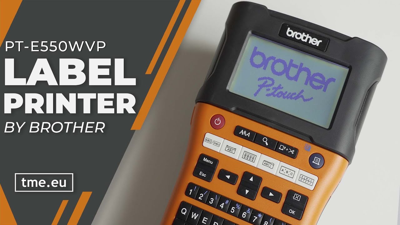 Brother Professional Label Printer PT-E550WVP [Features and Functions]