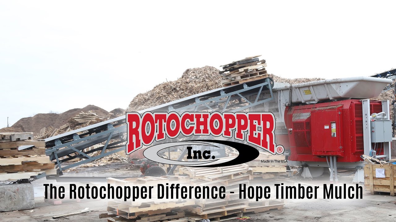 Rotochopper® Horizontal Grinder, Grinding Videos & Reviews