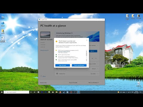PC Health Check App | Gigabyte B365M DS3H Windows 11 TPM 2.0 Issue Solved