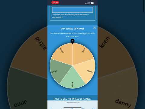 Best Online Wheel Spinner App 🎉🎡 #commentpicker #wheelofnames