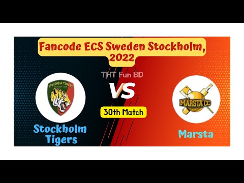 Stockholm Tigers vs Marsta, FanCode ECS Sweden Stockholm, Live Scorecard Streaming & Updates 2022
