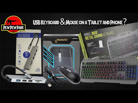 Mouse and Keyboard On A Phone/Tablet? (Unboxing Five Below Tech)