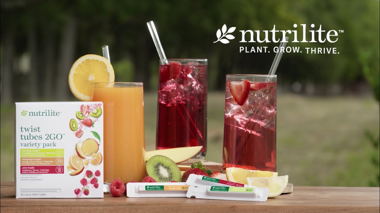 Nutrilite Twist Tubes 2GO – Variety Pack